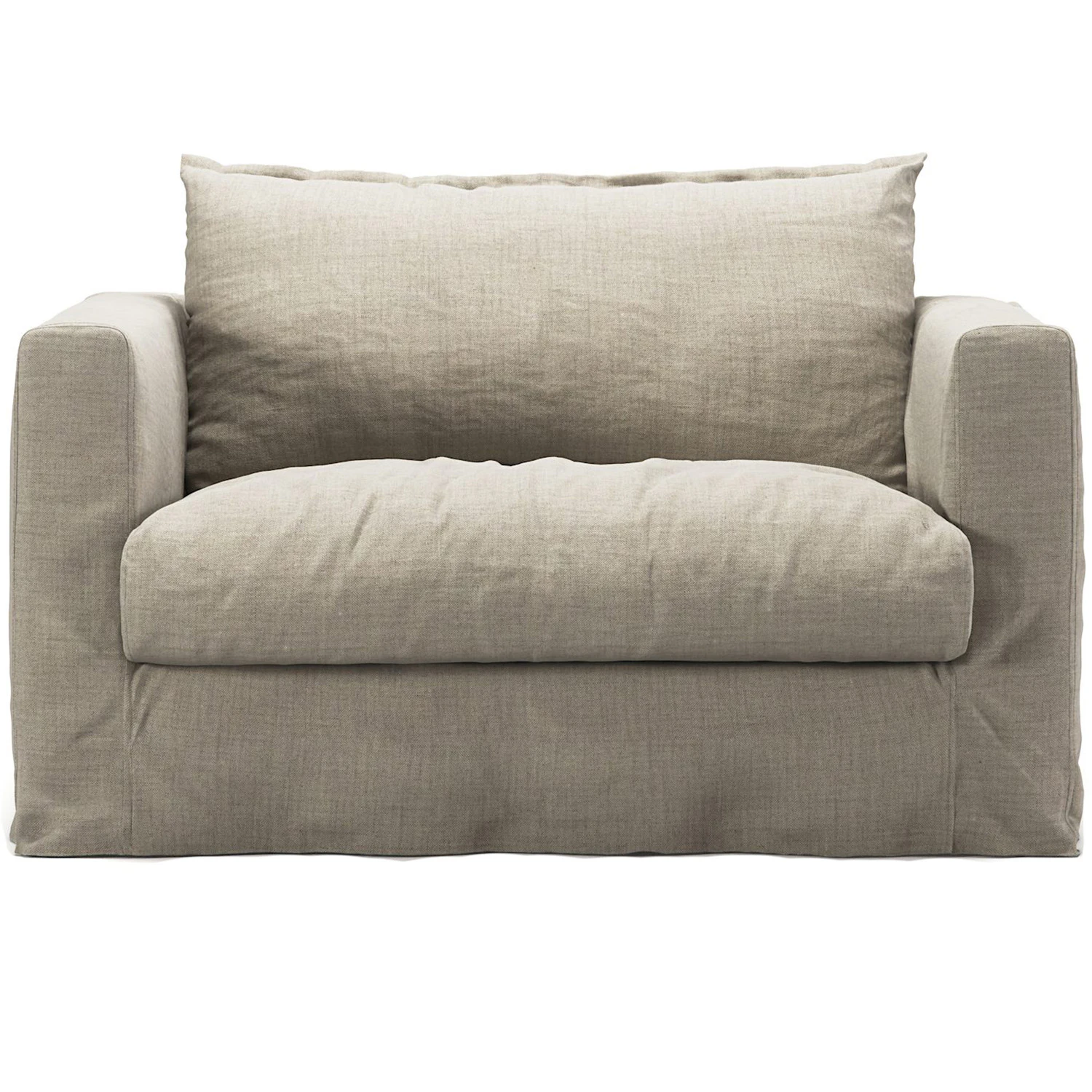 Le Grand Air Nou Love Seat Lin, Natural Blonde | Rum21.no